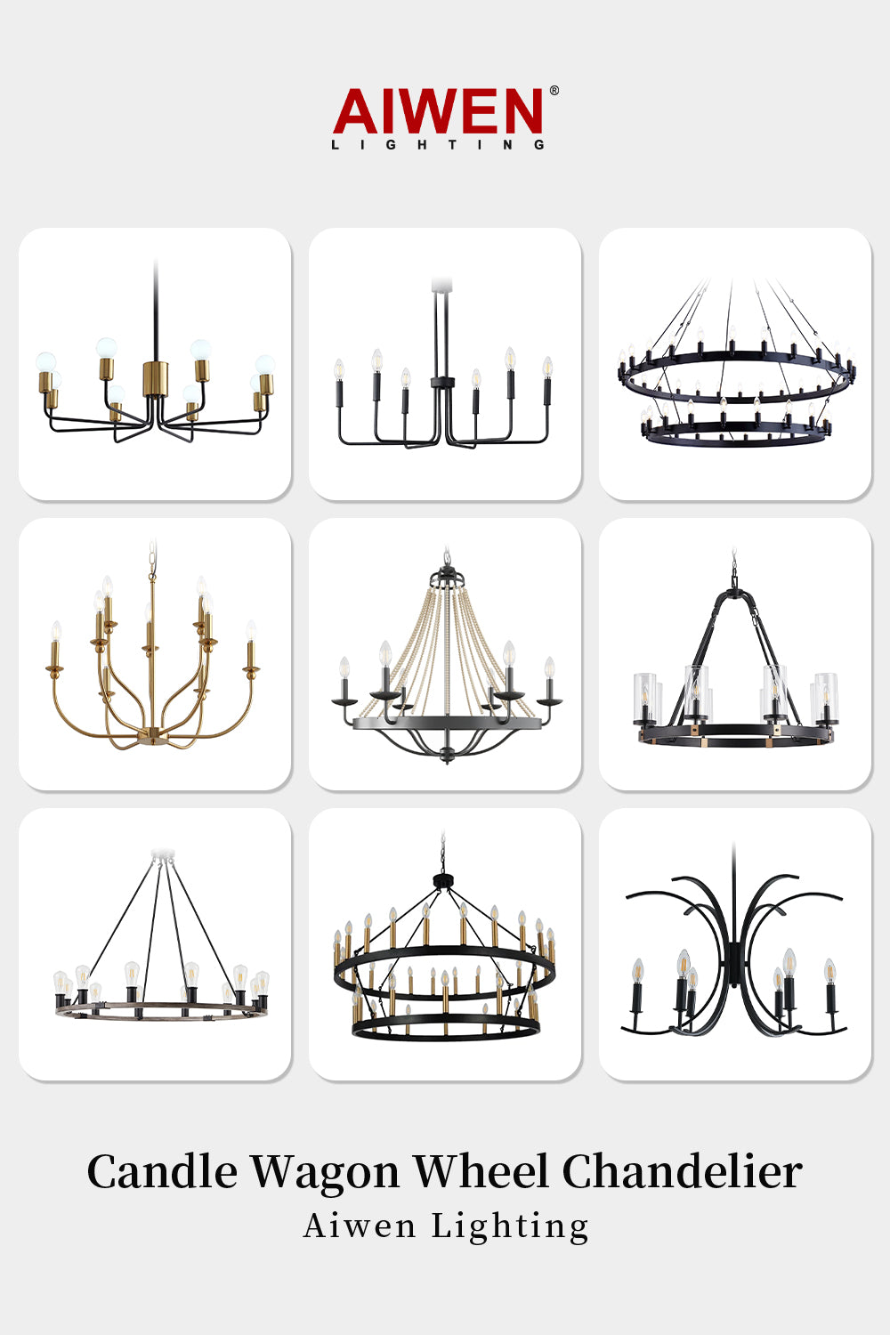 Candle Chandeliers | Timeless Elegance for Your Home – Aiwen Lighting