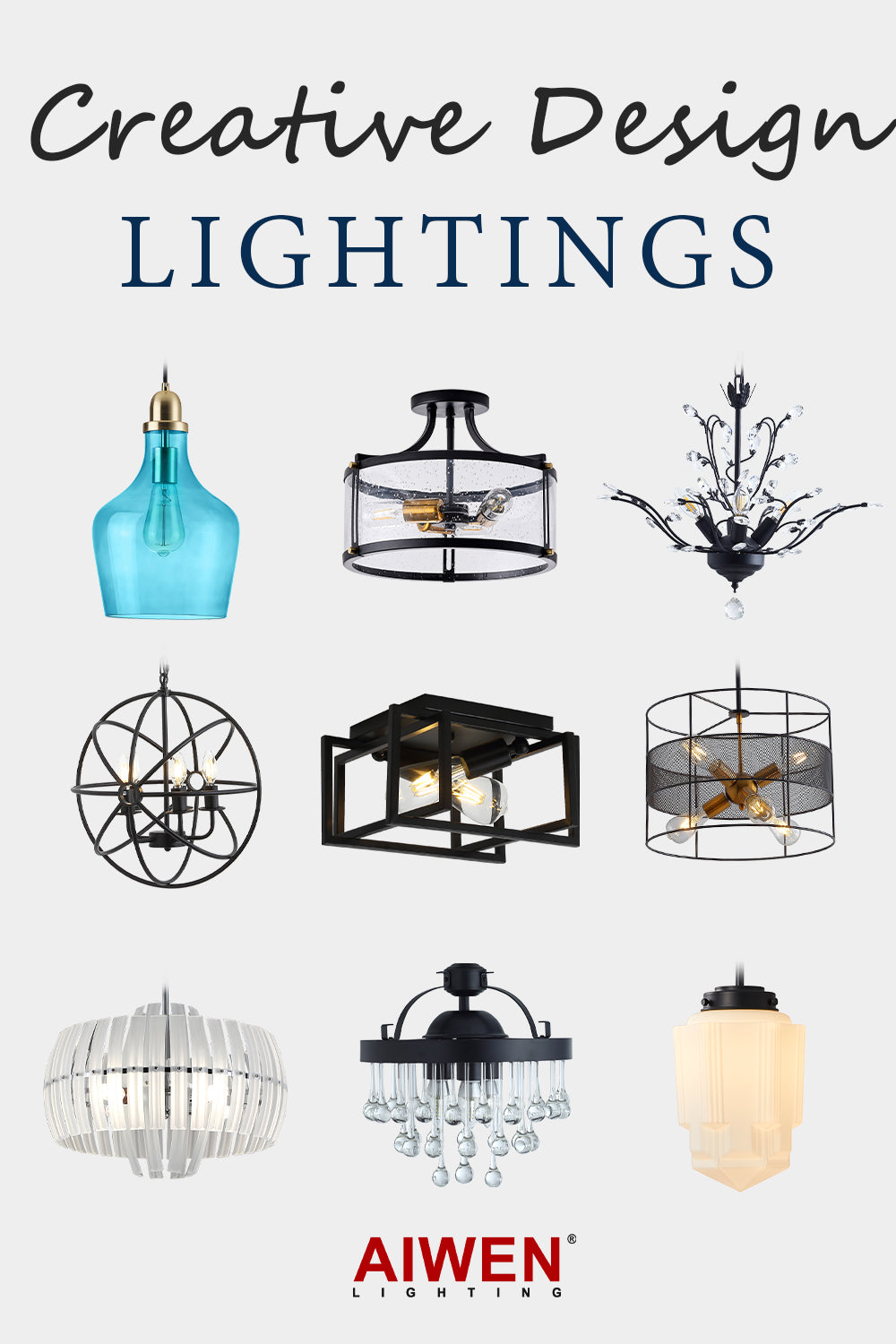 Creative Design Lighting | Unique Fixtures for Every Style – Aiwen Lighting