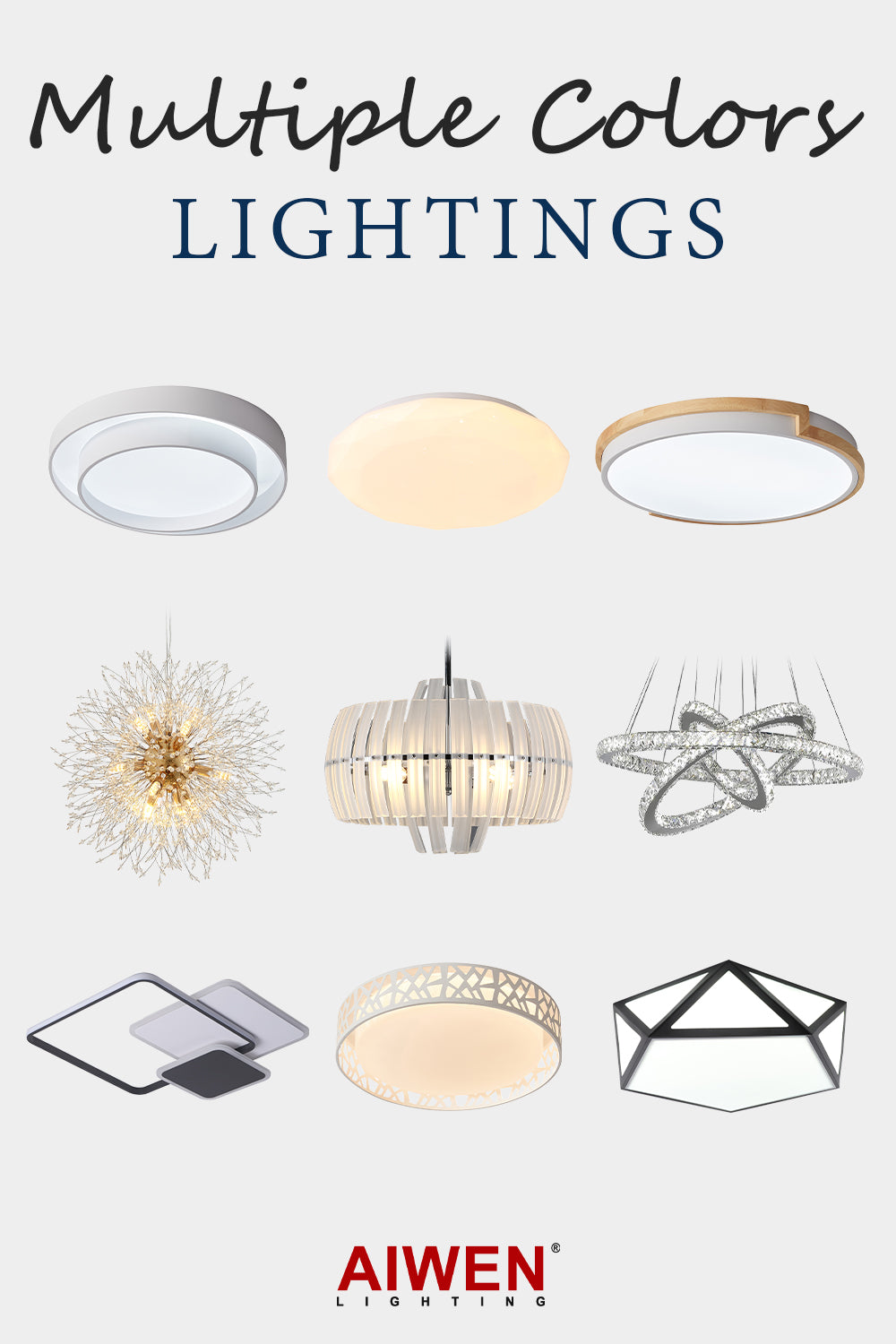 Multiple Colors Lighting | Vibrant Hues for Every Space – Aiwen Lighting