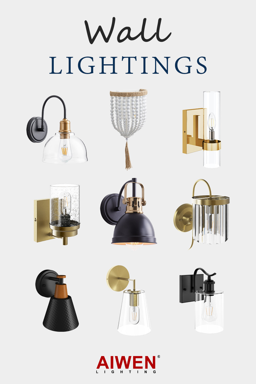 Wall Sconces | Enhance Your Walls with Elegant Lighting – Aiwen Lighting